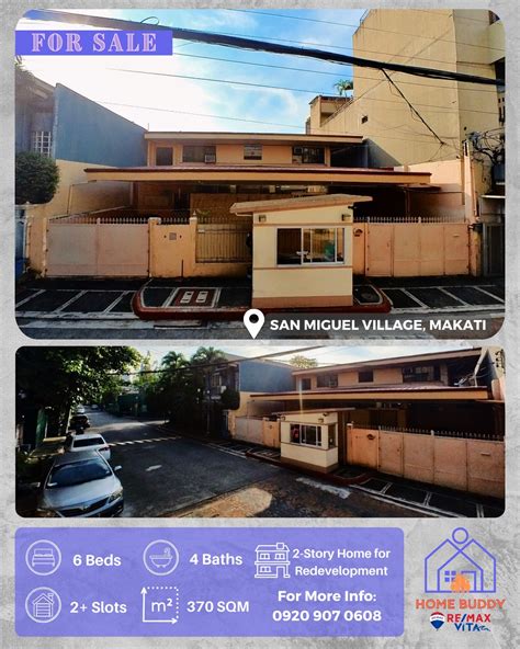 Home 🟢 House And Lot For Sale 📍 San Miguel Village Makati Cozy Home