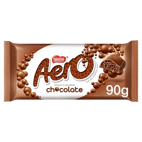 Aero Chocolate 90g Single Chocolate Bars And Bags Iceland Foods