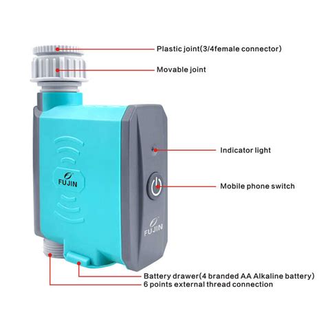 Fujin Irrigation Bluetooth Wifi Gateway Flower Watering Controller Oras Ng Pagtubig Artifact Awt