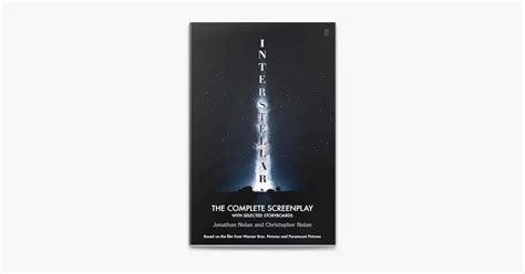 ‎interstellar By Christopher Nolan And Jonathan Nolan On Apple Books