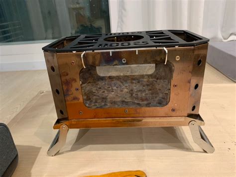 캠핑용품 800도씨 캠핑 화로대 당근 중고거래