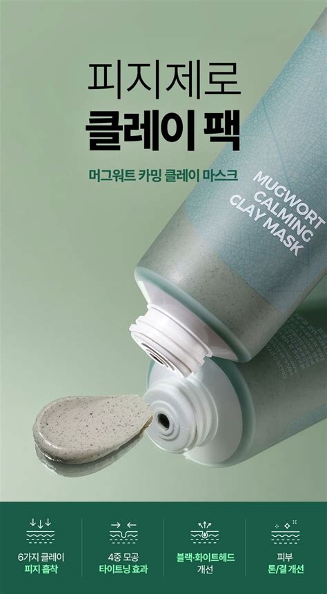 이즈앤트리 머그워트 카밍 클레이 마스크 100ml