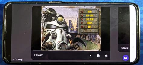 Not Sure Emulation But Impressed That I Can Experience Fallout 1 And 2 On My Phone R
