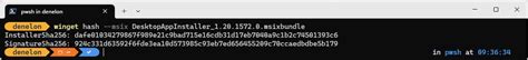 Winget Hash 命令 Microsoft Learn