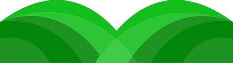 Premium Vector Header Footer Green Curve Abstract Style Border Frame