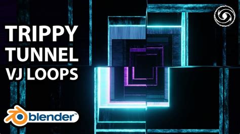 how to make mind bending infinite tunnel animations in blender 2 9