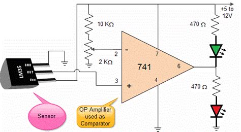 Temperature Sensor Circuit Expert Circuits