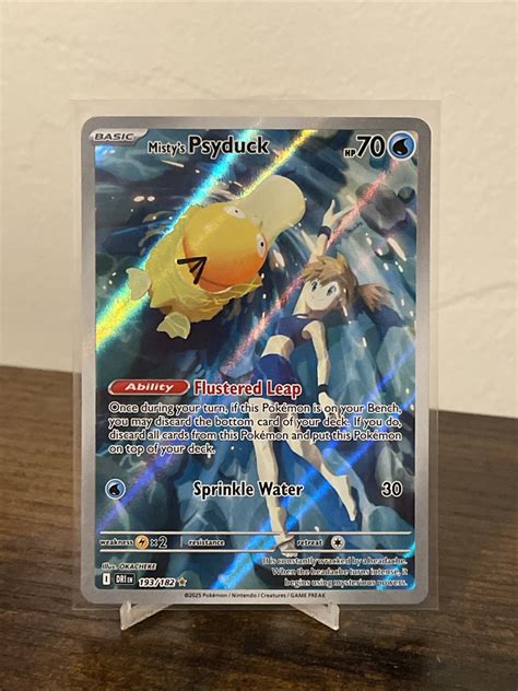 Mistys Psyduck 2025 Scarlet And Violet Destined Rivals 193182