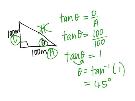 Trig Calculating Angles Math Trigonometry Showme