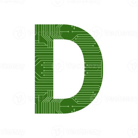 Free Moderno Letra Alfabeto Procesador Impreso Circuito Tablero Chip 22380638 Png With