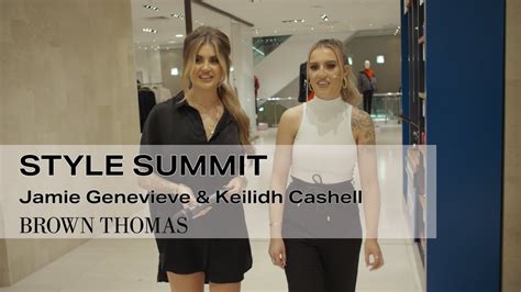 Jamie Genevieve And Keilidh Cashell Event Brown Thomas Youtube