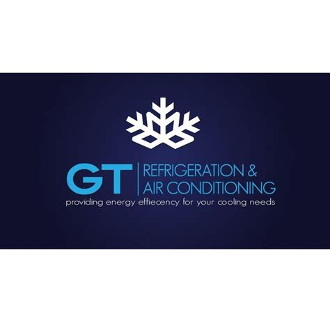 Snowflake Refrigeration And Air Conditioning Logo Design