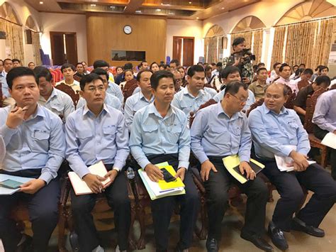 ឯកឧត្តម កែវ រតនៈ និងឯកឧត្តម ឃួង ស្រេង អញ្ជើញជាអធិបតី កិច្ចប្រជុំត្រួតពិនិត្យតម្លៃទឹក