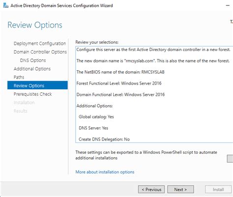 Installing And Configuring Active Directory Domain Services On Windows