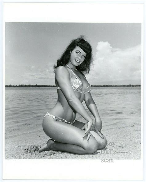 Original Bunny Yeager Photo Sexy Pinup Girl Betty Page Cheesecake 8x10