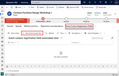 add custom event registration fields dynamics 365 marketing