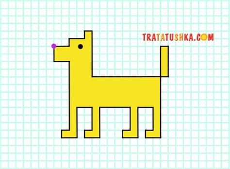 Графічний диктант по клітинках – тварини, птахи, комахи