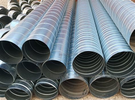 Тръби за аспирация ф250 въздуховоди от поцинкована ламарина ф250 Аспиратори Аспирация