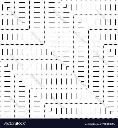 Design Seamless Zigzag Pattern Royalty Free Vector Image