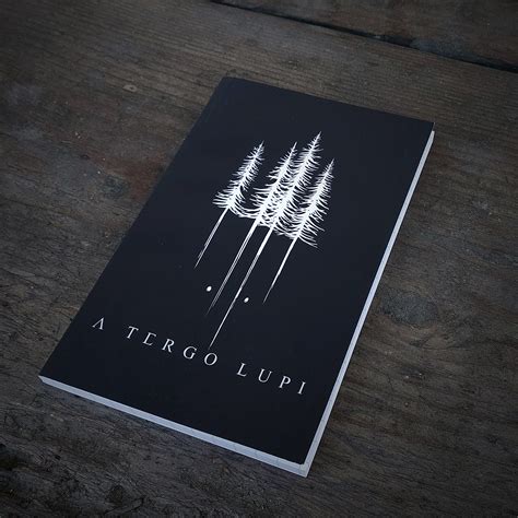 Notebook Forest Design A Tergo Lupi