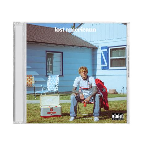 Lost Americana Store Exclusive Cd Signed Machine Gun Kelly
