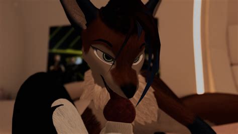 Rule 34 Anthro Anthro Only Bionic Eye Black Fur Blue Feathers Canid