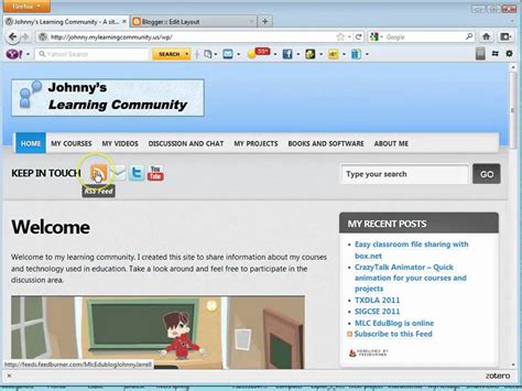 Add Rss Feed To Blogger Youtube