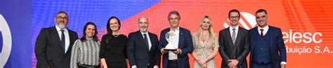 Celesc é Eleita A Melhor Distribuidora De Energia Elétrica Do Sul