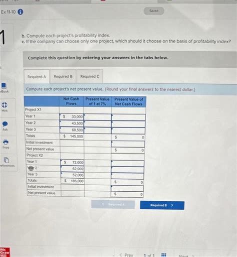 solved exercise 11 10 algo net present value unequal cash