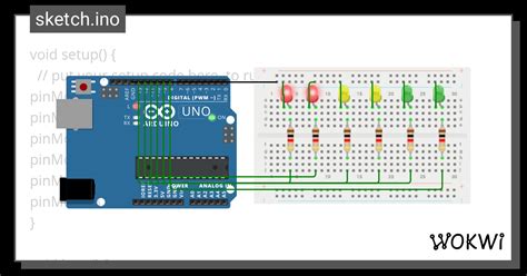 Lampu Lalu Lintas Abimanyu Aygiza Wokwi ESP STM Arduino Simulator