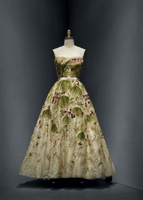 May Dress 1953 Designed By Christian Dior Vintage Dior Dress