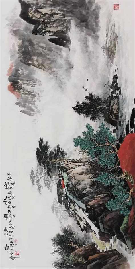 风景这边唯好~单玉清山水作品鉴赏 搜狐大视野 搜狐新闻