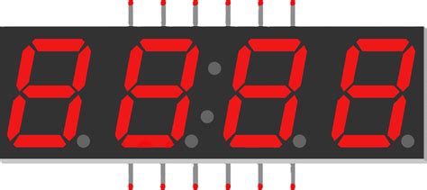 How To Use 7 Segment Display 4 Digit Pinouts Specs And Examples Cirkit Designer