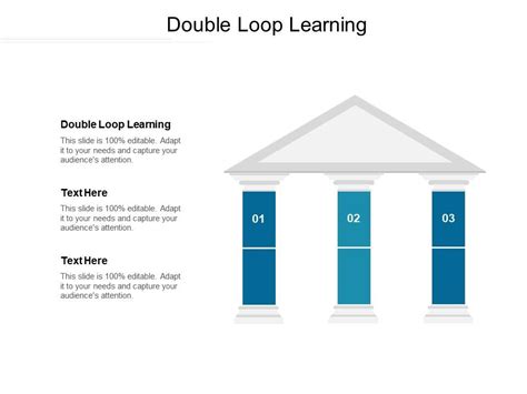 Double Loop Learning Ppt Powerpoint Presentation Summary Guidelines Cpb Presentation Graphics
