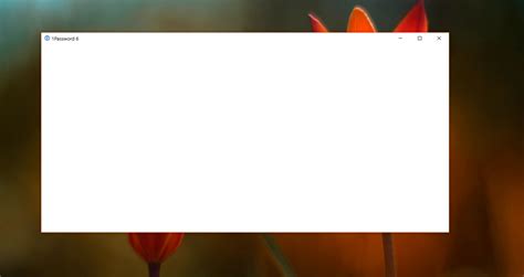 Blank Window On Windows Password Forum