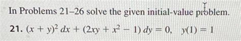 solved just problem 21 please and thank youin problems 21 26