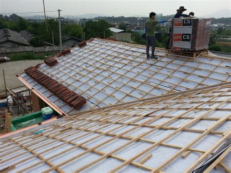 스페니쉬 기와 지붕 시공 아람농장 이야기 상주아람곶감영농조합법인