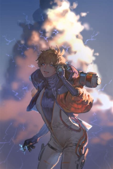 Wattson Apex Legends Drawn By Kawaniwa Danbooru