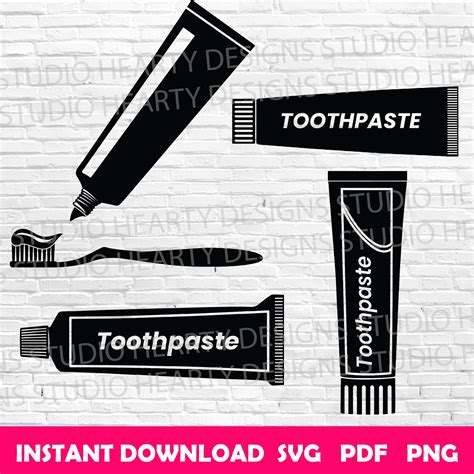Toothpaste Label Design Template