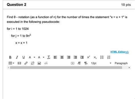 Solved Question pts Find θ notation as a function of Chegg