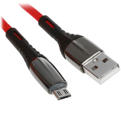 Купить Кабель круглый Keyron Micro Usb Usb 2 0 Type A красный 1 5 м в интернет магазине Dns
