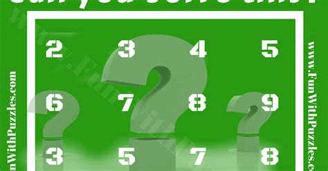 Medium Level Logical Reasoning Math Puzzle For Students