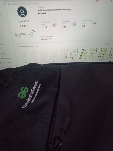 Keshav Chib On Linkedin Everyone Gfg Potd Gfg Geeksforgeeks Swags Practice Coding