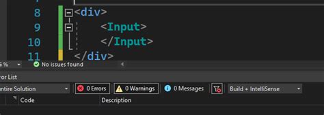 Components That Mirror HTML Elements Cause Invalid Errors Issue Dotnet Razor GitHub