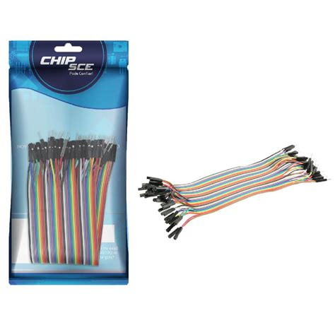 Cabo Jumper Fios Macho X Fêmea 40 Unidades Para Ard Shopee Brasil