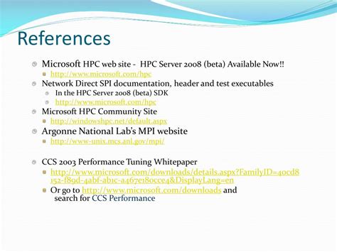 Ppt Microsoft Hpc Server 2008 Powerpoint Presentation Free Download