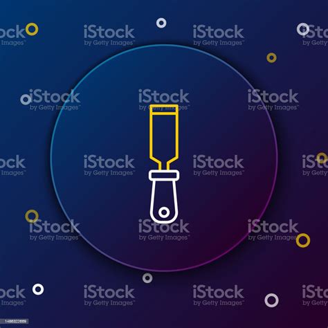 라인 Rasp 금속 파일 아이콘은 파란색 배경에 분리되어 있습니다 나무와 금속으로 작업하기위한 Rasp 작업대 작업장을 위한 도구 다채로운 개요 개념입니다 벡터 0명에 대한