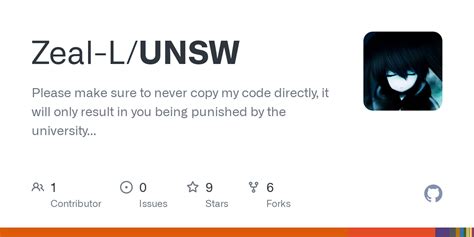 Github Zeal Lunsw Please Make Sure To Never Copy My Code Directly