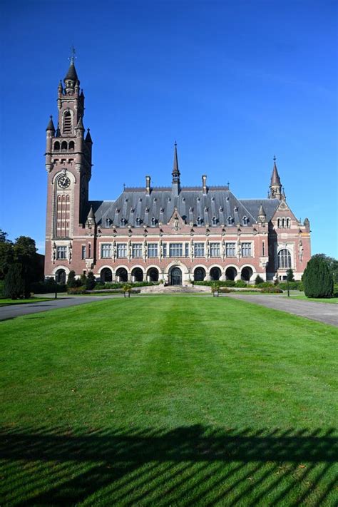 The Peace Palace In The Hague Netherlands International Court Of