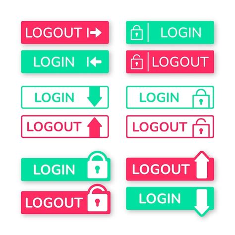 Logout Icons Vectors And Illustrations For Free Download
